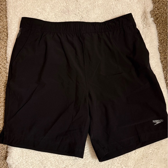 Speedo | Shorts | Speedo Classic Black Swim Trunks | Poshmark